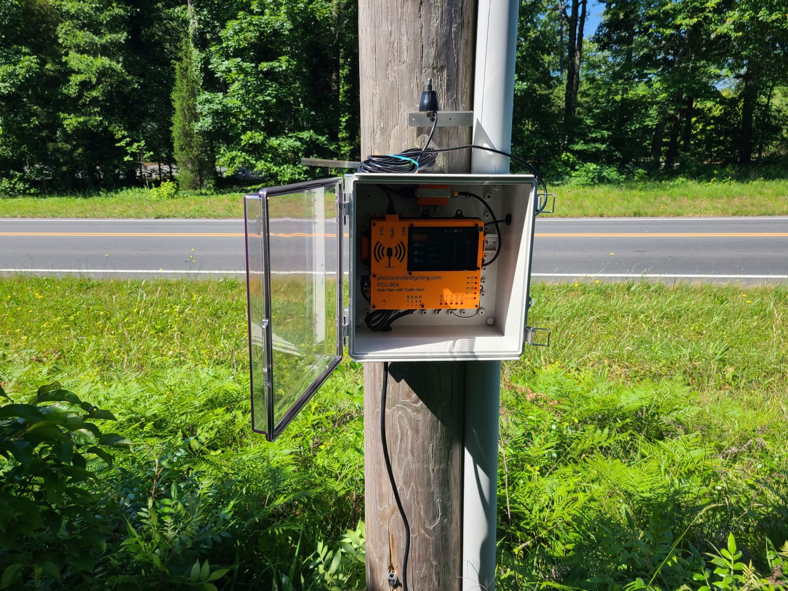 Indoor/Outdoor Enclosure - Pilot Controlled Lighting System