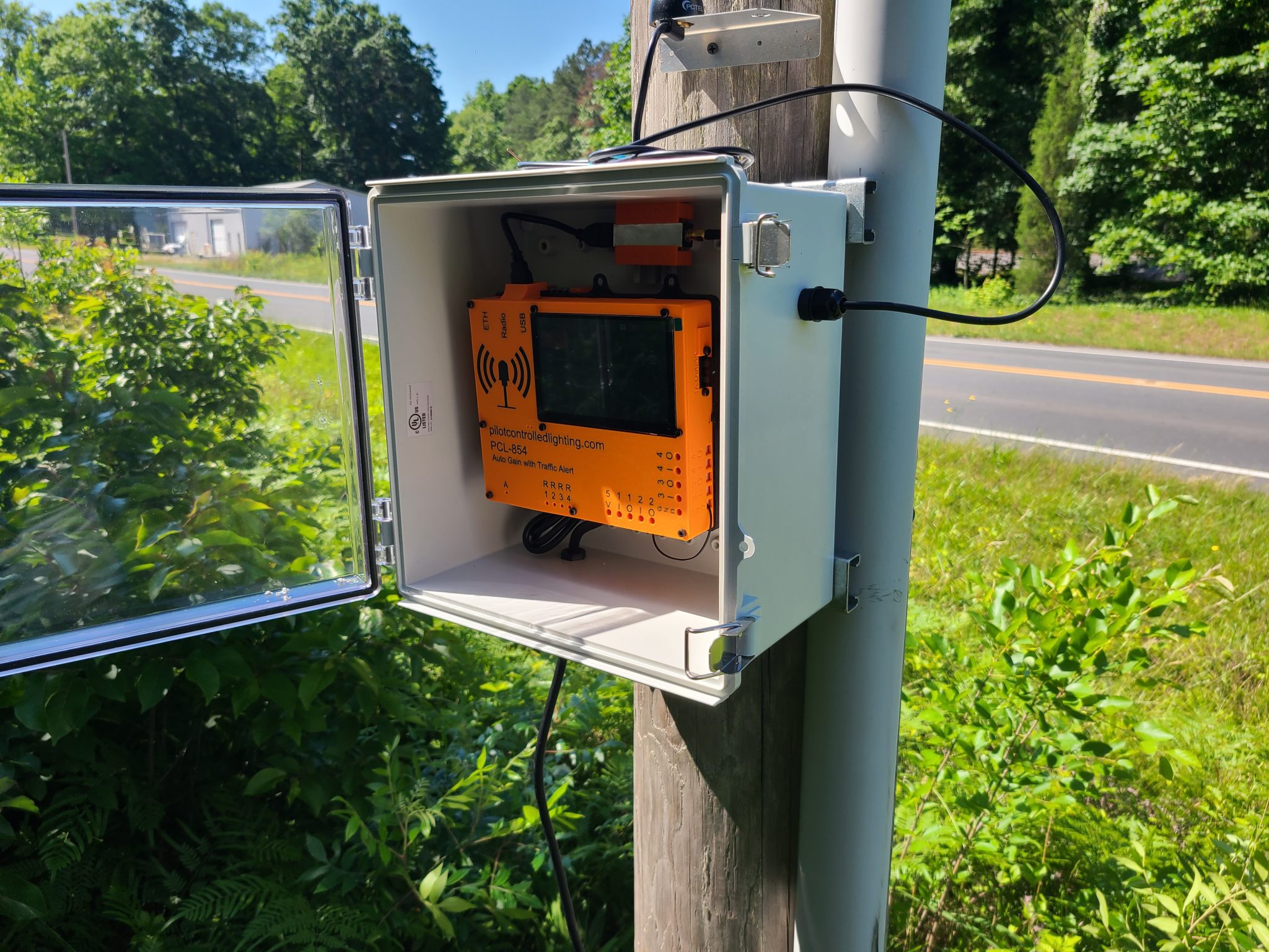 Indoor/Outdoor Enclosure - Pilot Controlled Lighting System